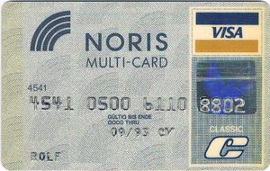 Bankkarte: Noris Multi Card (Noris Bank, Deutschland, BundesrepublikCol ...