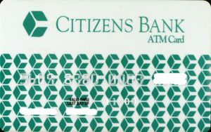 Bank Card: Citizens Bank ATM Card (Citizens Bank of Providence, United ...
