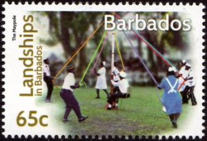Stamp: Maypole (Barbados(Landships) Mi:BB 1283,Sn:BB 1262,Yt:BB 1309,Sg ...
