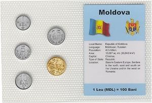 Coin: Various Lei (Mixed coin set 2006) (Moldova) (1993~Today - World ...