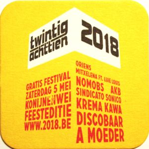 Beer Coaster: Twintig Achttien (Chiro Lore, BelgiumCol:BE-009985 🍺