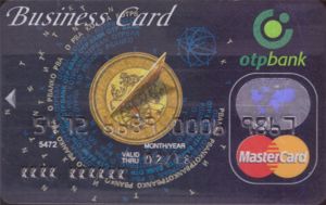Bank Card: Business Card (Otp Bank, UkraineCol:UA-MC-0616
