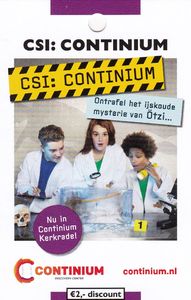 Functional Card: Continium - CSI: (Advertising and Promotion ...