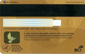 Bank Card: BCI Gold - Ordem dos Advogados de Mocambique (Bci ...