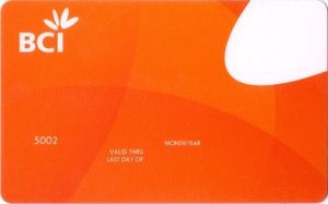 Bank Card: Bci (Bci, MozambiqueCol:MZ-GM-0022