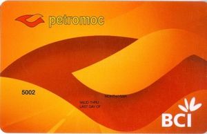 Bank Card: Petromoc (Bci, MozambiqueCol:MZ-GM-0025