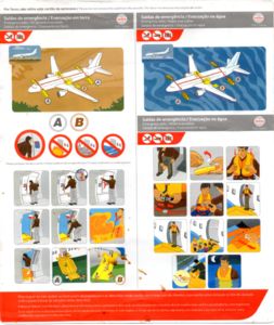 Safety Card: Airbus A320 (Avianca Brasil, BrazilCol:ONE-AV-BR-0001