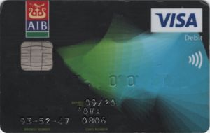 Bank Card: Visa Debit (Allied Irish Banks (AIB), IrelandCol:IE-VI-0013.02