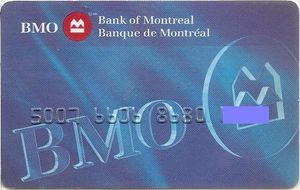 Bank Card: BMO Bank of Montreal (Bank of Montreal, CanadaCol:CA-GM-0016