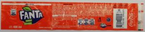Drink Label: Fanta sin azucar (Coca-Cola Peru, PeruCol:PE-SODA-000036