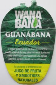 Fruit Sticker: Wana Bana Guanabana (EcuadorCol:EC-FR-00599