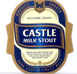 Drink Label: Castle Milk Stout (Accra Brewery, GhanaCol:GH-BEER-000005