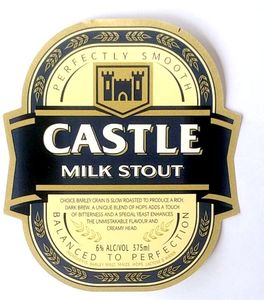 Drink Label: Castle Milk Stout (Accra Brewery, GhanaCol:GH-BEER-000006