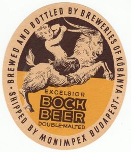 Drink Label: Bock Beer (Dreher Sörgyár (SABMiller), HungaryCol:HU-BEER ...