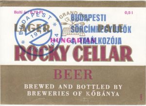 Drink Label: Rocky Cellar (Dreher Sörgyár (SABMiller), HungaryCol:HU ...