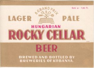 Drink Label: Rocky Cellar (Dreher Sörgyár (SABMiller), HungaryCol:HU ...
