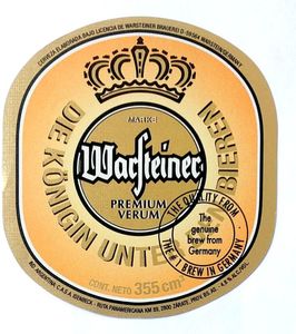 Drink Label: Warsteiner (Cervecería Argentina S.A. Isenbeck ...