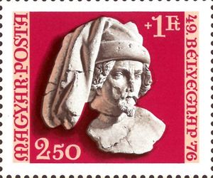 Stamp: 49th Stamp Day - Gothic Sculptures from Buda Castle (Hungary ...