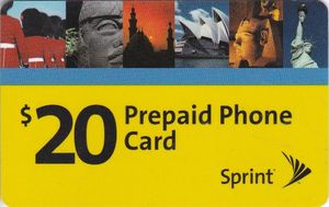 Phonecard: Sprint prepaid phone card $20 (Sprint (SPR), United States ...