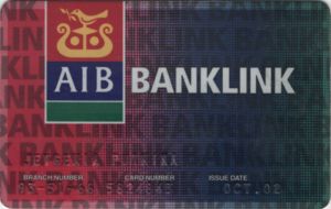 Bank Card: Banklink (Allied Irish Banks (AIB), Ireland) Col:IE-PL-0002.03