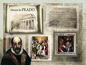 Марка: Prado Museum - El Greco (Сан-Томе и Принсипи(Prado Museum 2007 ...