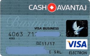 Bank Card: Cash Avantaj (Credit Europe Bank, RomaniaCol:RO-VE-0139.01