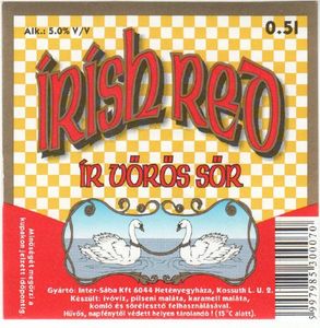 Drink Label: Irish Red (Inter-Sába Kft, HungaryCol:HU-BEER-000596
