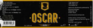 Drink Label: Oscar Blond (Eutropius, BelgiumCol:BE-BEER-024316