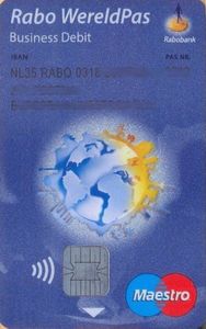 Bank Card: Rabo WereldPas (Rabobank, NetherlandsCol:NL-MS-0042.01