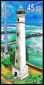 Stamp: Point Pedro Lighthouse (Sri Lanka(Lighthouses 2018) Mi:LK 2230A ...