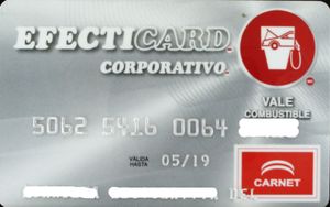 Bank Card: Carnet - Efecti Card - Corporativo (Toka, MexicoCol:MX-GM-0099