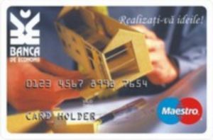 Bank Card: Modelling (Banca de Economii, MoldovaCol:MD-MS-0005.01