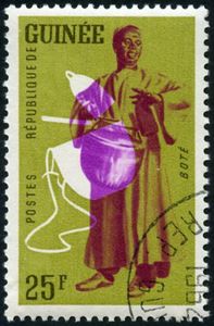 Stamp: Musical instruments (Guinea(Musical Instruments) Mi:GN 121,Sn:GN ...