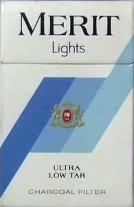 Cigarette Pack: Merit Lights (JapanCol:JP-CT-0068