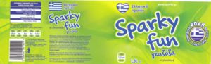 Drink Label: Sparky Fun, Gazoza (EPAP S.A., GreeceCol:GR-SODA-000452