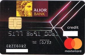 Bank Card: Alior Bank (Alior Bank, PolandCol:PL-MC-0369