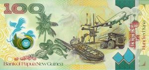 Banknote: 100 Kina (Papua New Guinea(2018 Commemorative Issue) Wor:P-56 💴