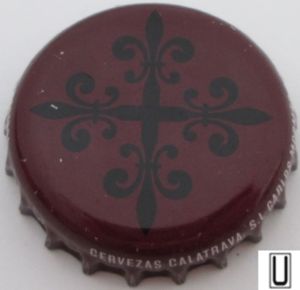 Tapa de botella: Calatrava (Cervezas Calatrava, EspañaCol:BE-ES-00963