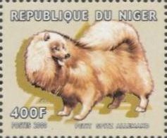 Stamp: Spitz. (Niger(Dogs of Africa (2000)) Mi:NE 1841,Sn:NE 1058e,Yt ...