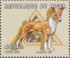 Stamp: Basenji. (Niger(Dogs of Africa (2000)) Mi:NE 1842,Sn:NE 1058f,Yt ...