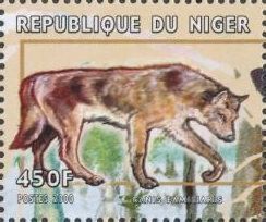 Stamp: Canis familiaris. (Niger(African Animals and their Prehistoric ...