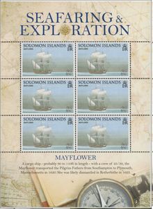 Stamp: Mayflower (Solomon Islands(Seafaring) Mi:SB 1393KB