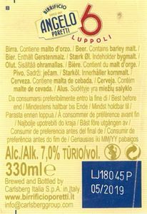 Drink Label: 6 Angelo Poretti Bock Rossa (Birrificio Angelo Poretti ...