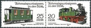 Stamp: Small railway lines (Germany, Democratic Republic (DDR)(Narrow ...