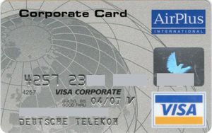Bank Card: AirPlus Corporate VI 07 (Bayerische Landesbank, Germany ...