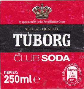 Drink Label: Tuborg, Club Soda (Olympic Brewery S.A., GreeceCol:GR-SODA ...