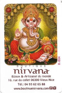 Calendario de Bolsillo: Nirvana, Ganesh (Francia(Shops) Col:FR-2018-Rel-001.02