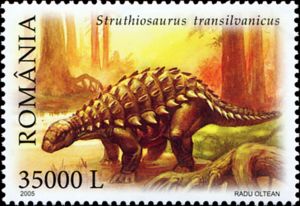 Stamp: Struthiosaurus transilvanicus (Romania(Dinosaurs) Mi:RO 5910,Sn ...