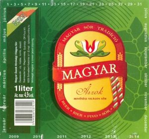 Drink Label: Magyar Ászok (Unknown, HungaryCol:HU-BEER-001291