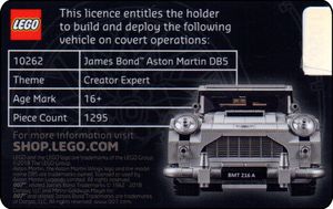 Geschenkkarte: Licence To Build (LEGO, Deutschland, Bundesrepublik ...